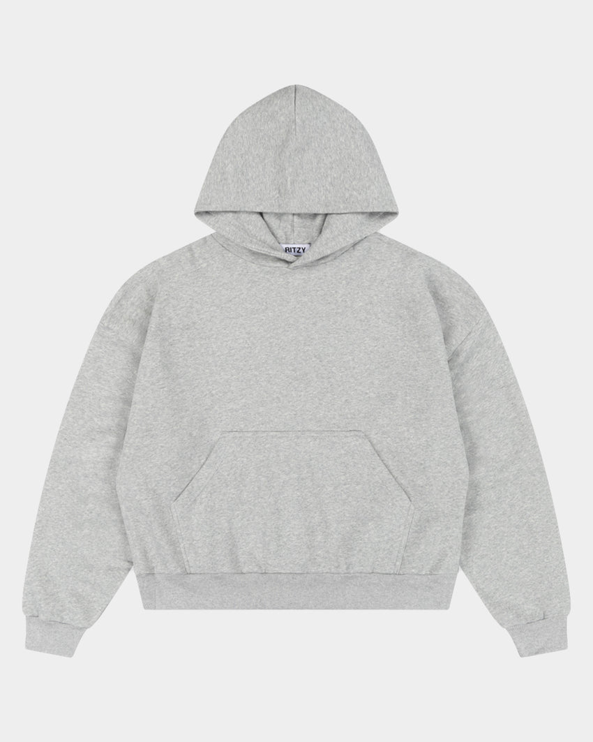 Everyday Boxy Hoodie - Athletic Grey – Ritzy Lifestyle